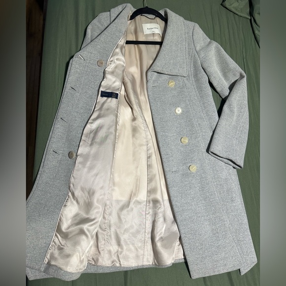 Babaton | Jackets & Coats | Aritzia Babaton Gray Trench Coat | Poshmark